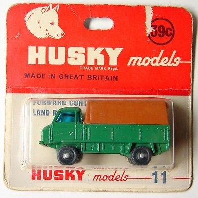 Vintage HUSKY #11 FORWARD CONTROL LAND ROVER - GREAT BRITAIN
