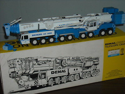 1/50 Demag AC1600 ANTHONY 9-Axle Hydraulic Truck Crane, ZON Con